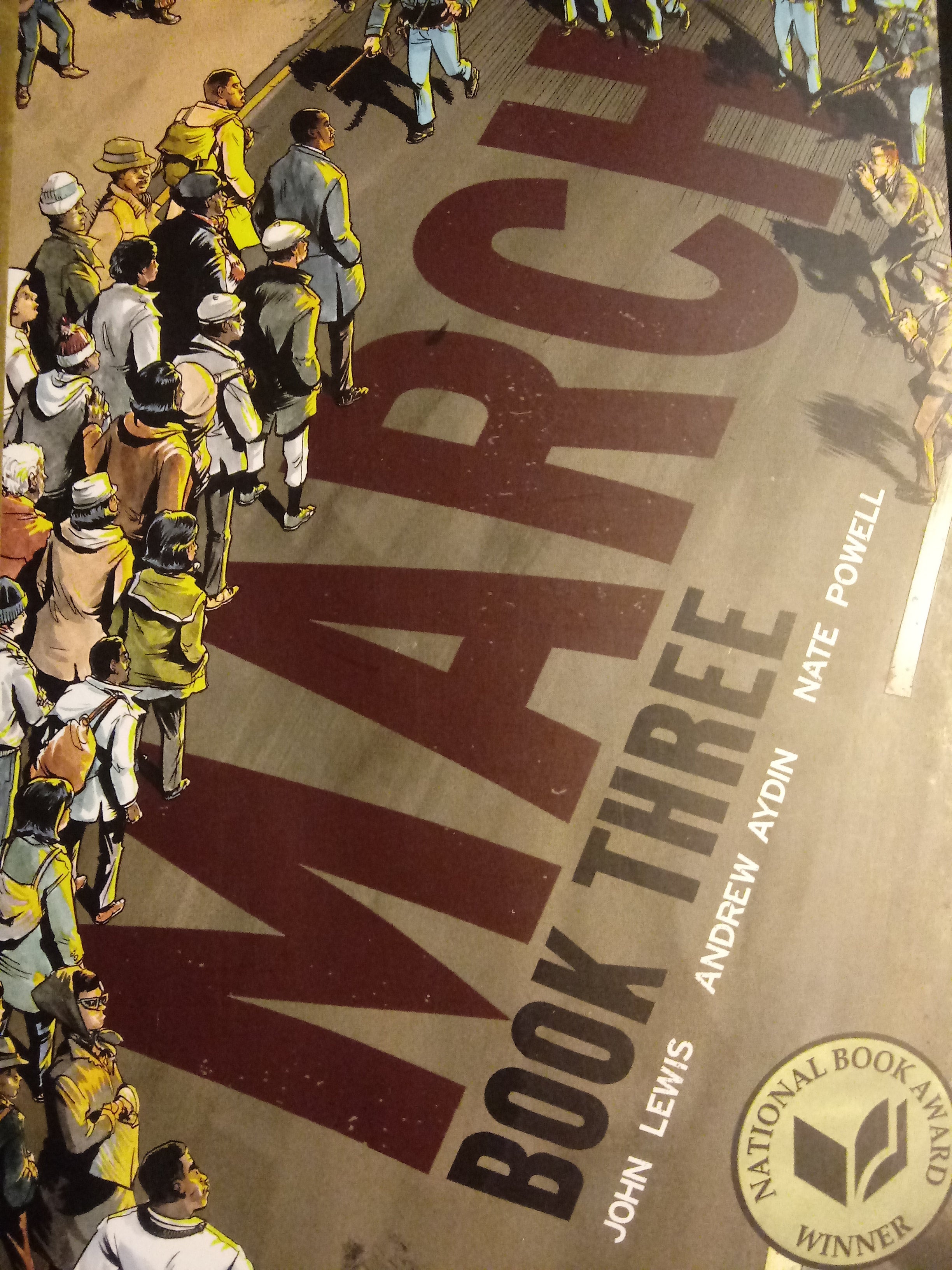 March Book 3 (March Trilogy-John Lewis) - Graphic Novel History Ages 12 ...