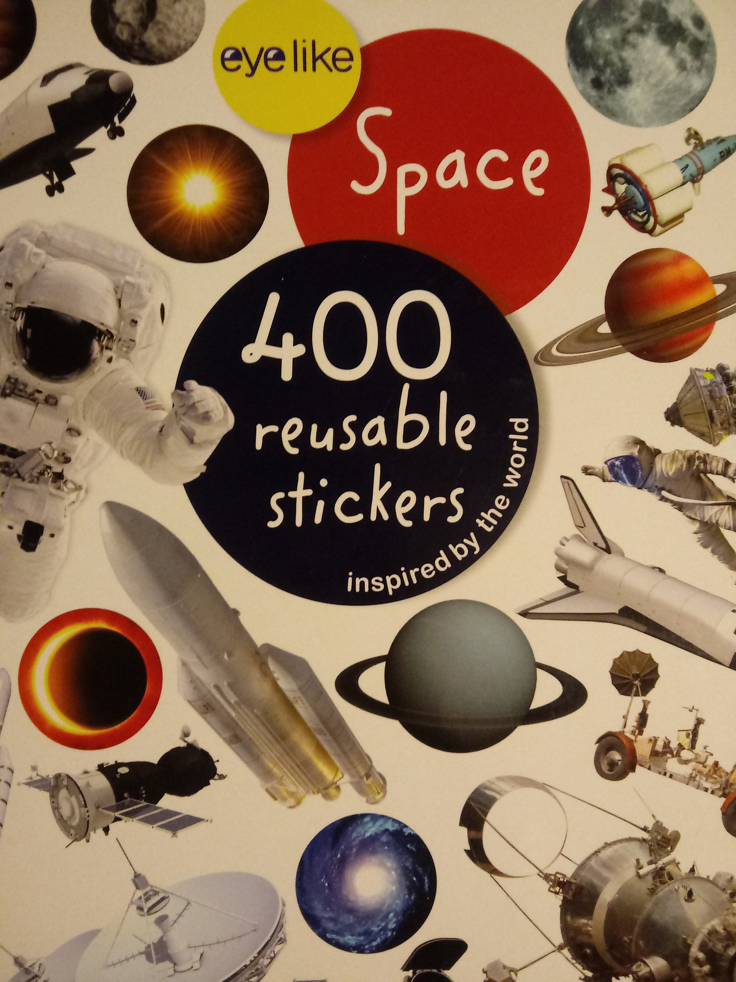 Eye Like Space 400 Reusable Stickers - Activity Science Ages 5 and Up ...